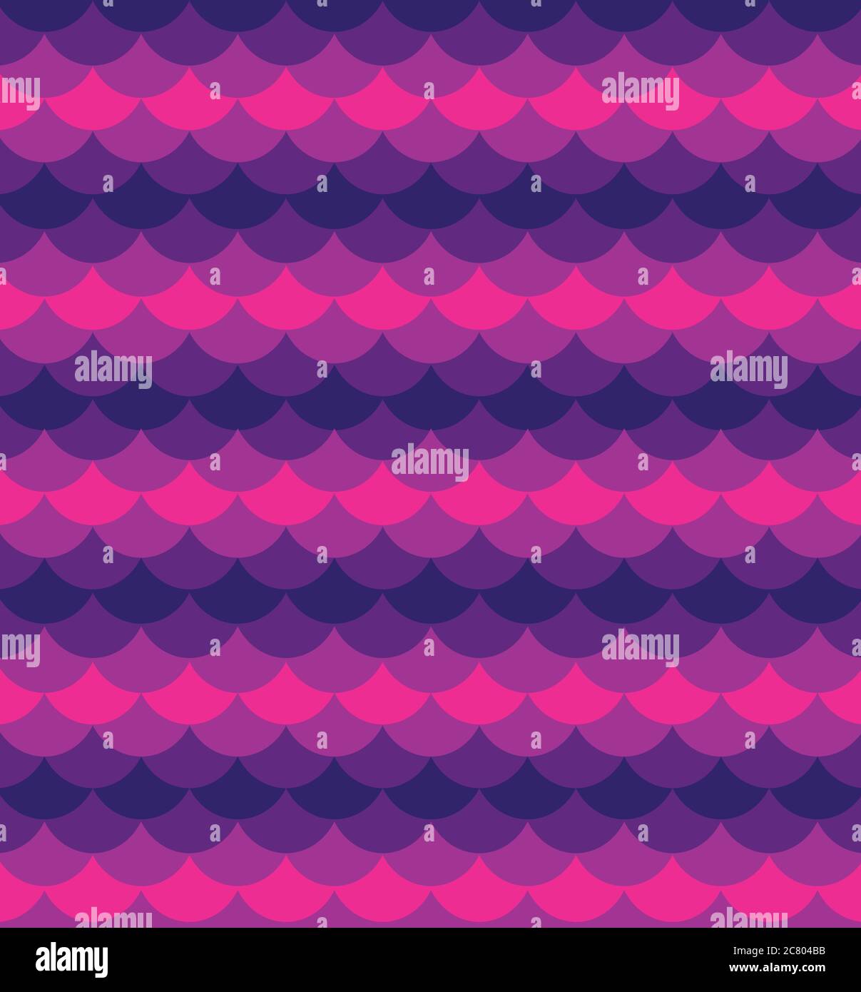Colorful scallop pattern vector illustration design.Pink and purple ...