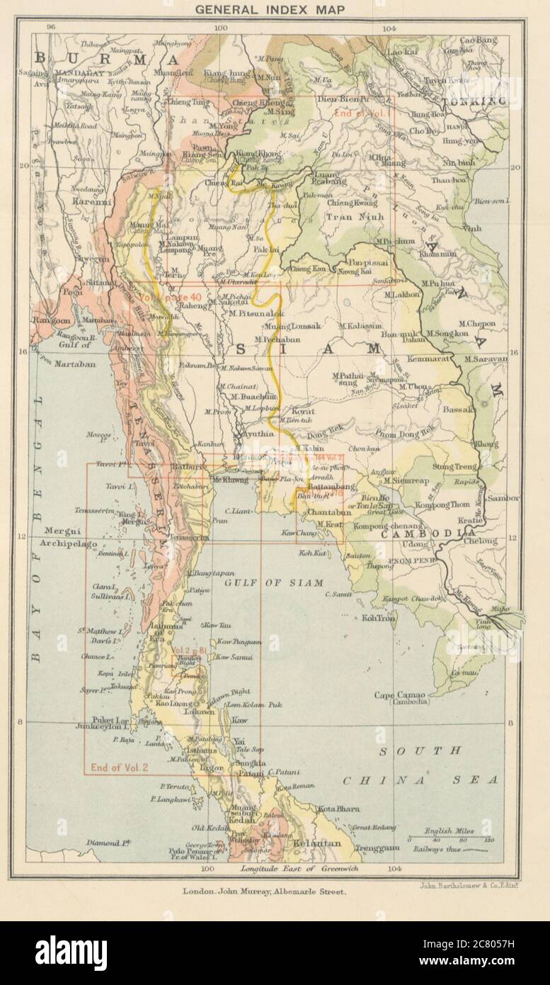 Ancient Siam Map High Resolution Stock Photography and Images - Alamy