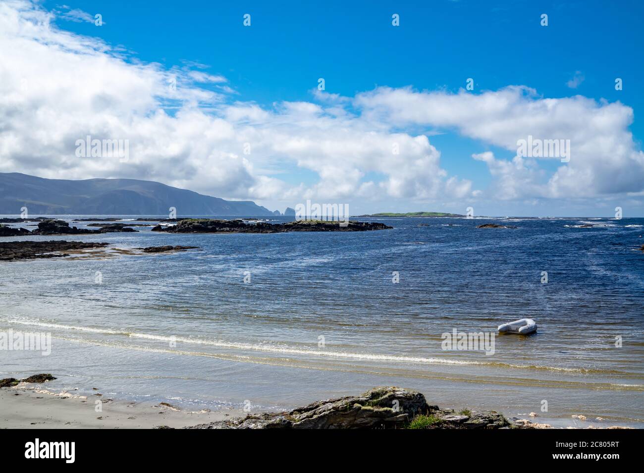 Aerial view beautiful coast rosbeg hi-res stock photography and images ...