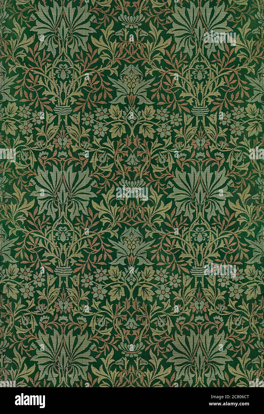 William Morris Rose Pattern High Resolution Stock Photography and ...
