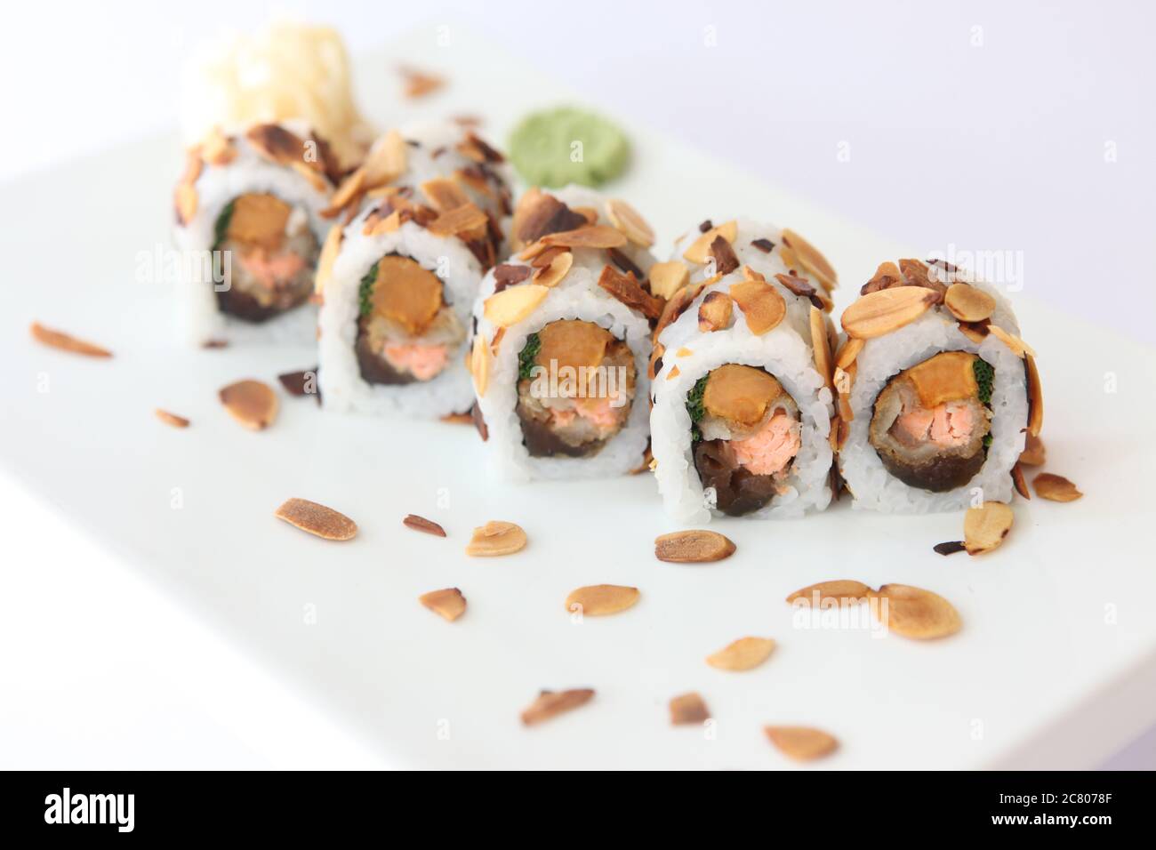 Inside out sushi roll hi-res stock photography and images - Alamy