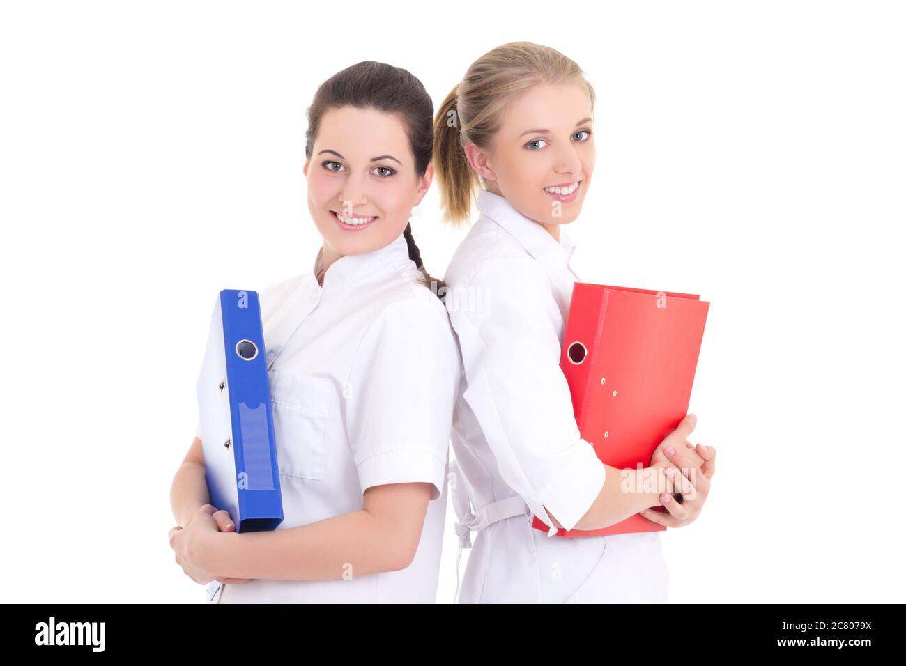 Young doctor two attractive nurses hi-res stock photography and images ...