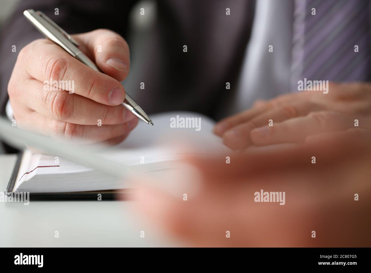 Signing up for college hi-res stock photography and images - Alamy