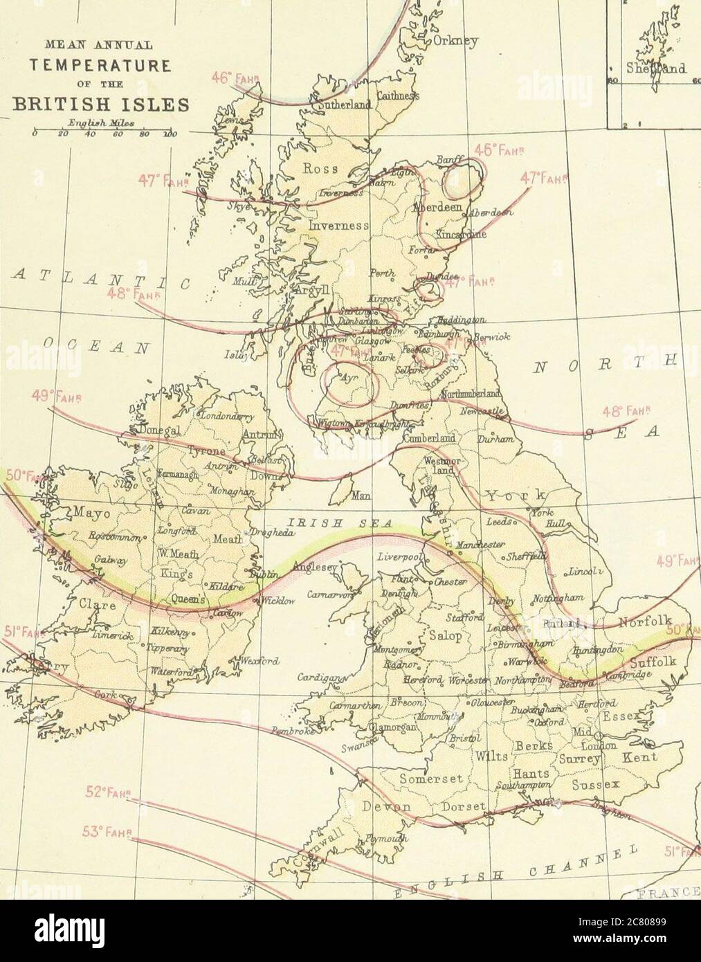 Map british isles ancient parchment hi-res stock photography and images ...