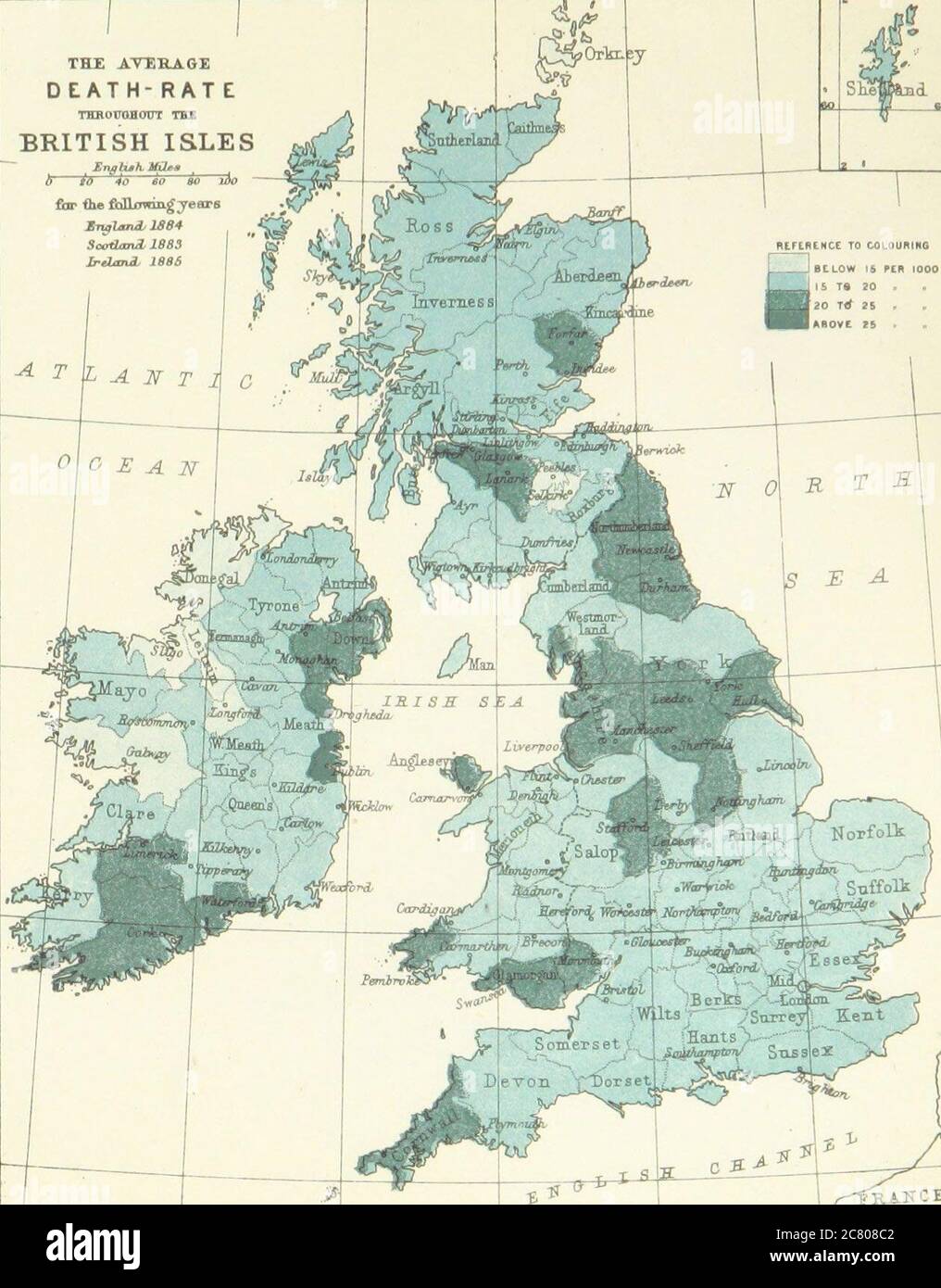 Bartholomew Antique Map High Resolution Stock Photography and Images ...