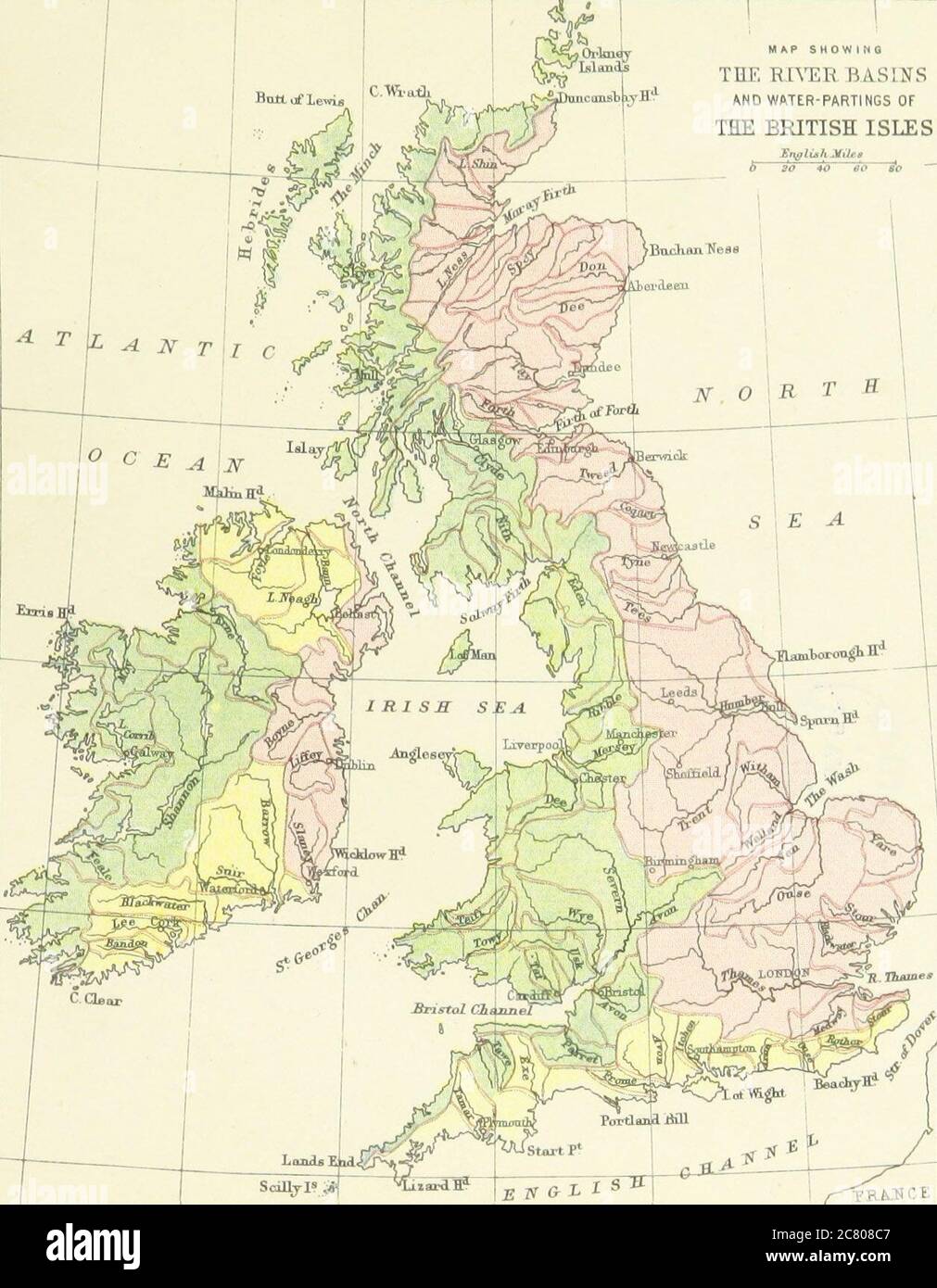 Bartholomew Antique Map High Resolution Stock Photography and Images ...