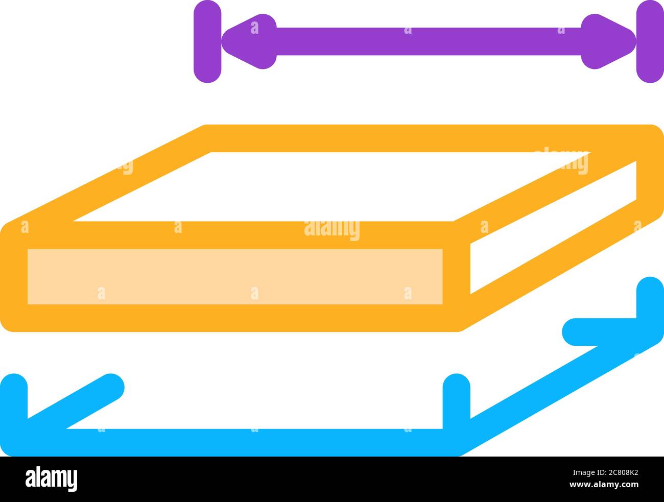 house foundation marking icon vector outline illustration Stock Vector ...