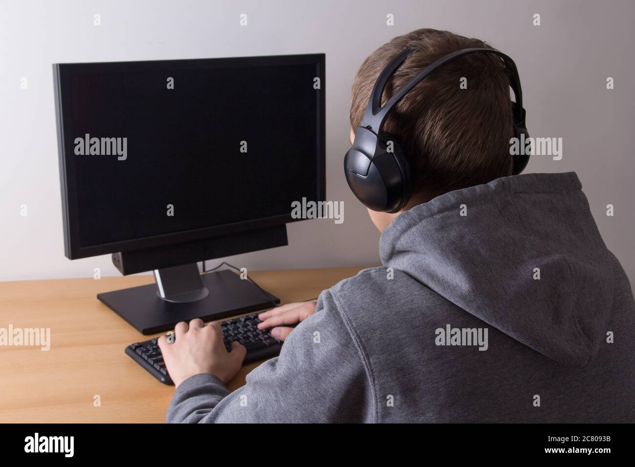 Hacker listening music using hi-res stock photography and images - Alamy