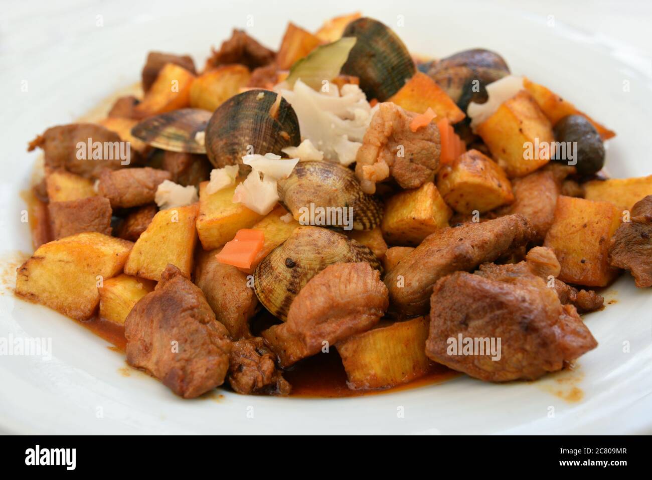 Carne De Porco Alentejana Pork Fillet Alentejo Style It Is One Of