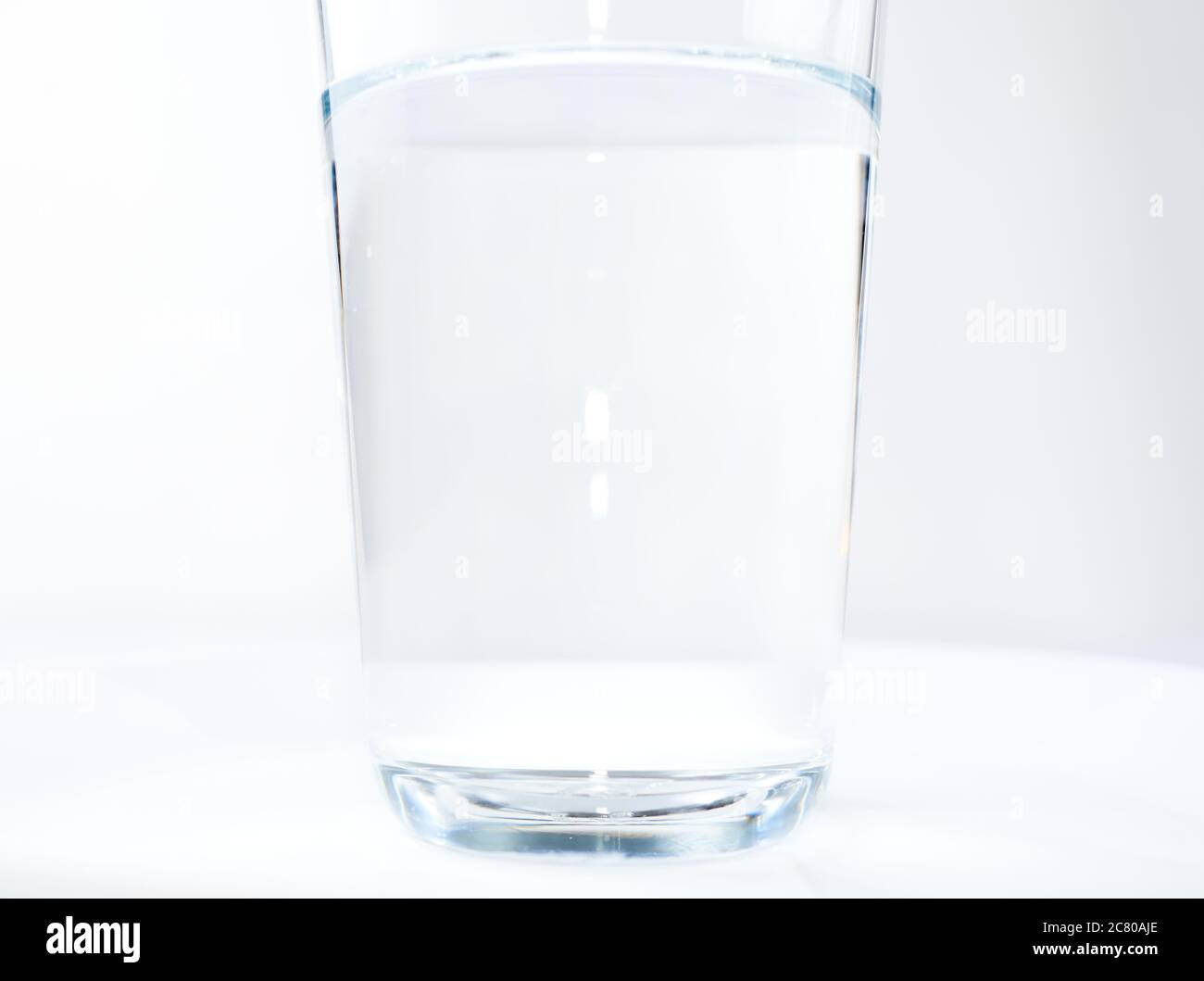 water glass isolated with clipping path included Stock Photo - Alamy