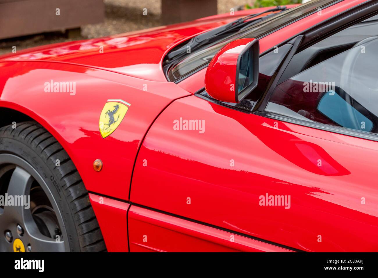 Ferrari 348 TB (Berlinetta) (1993) parked at The Rural Shopping Yard ...