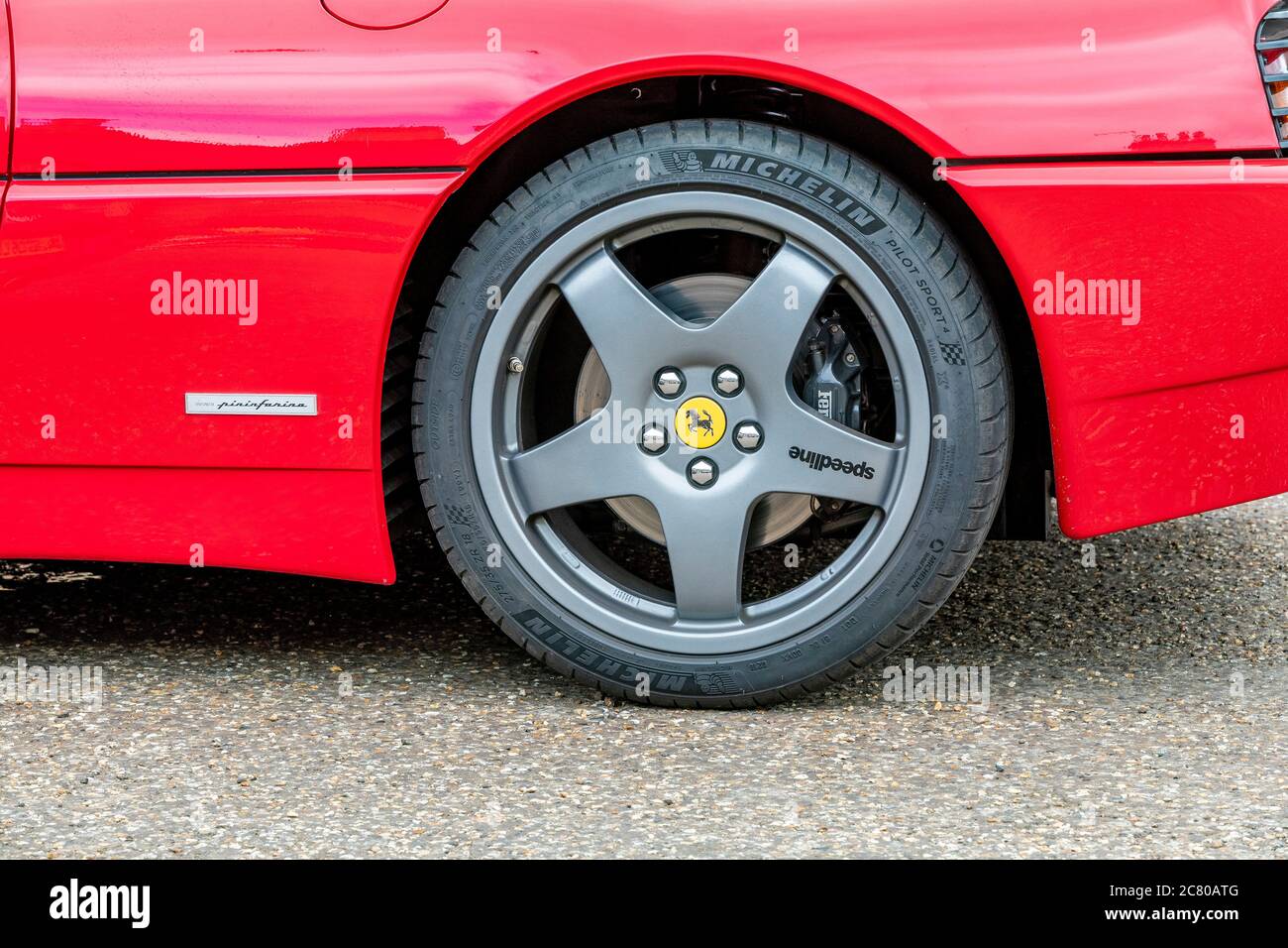 Ferrari 348 TB (Berlinetta) (1993) parked at The Rural Shopping Yard ...