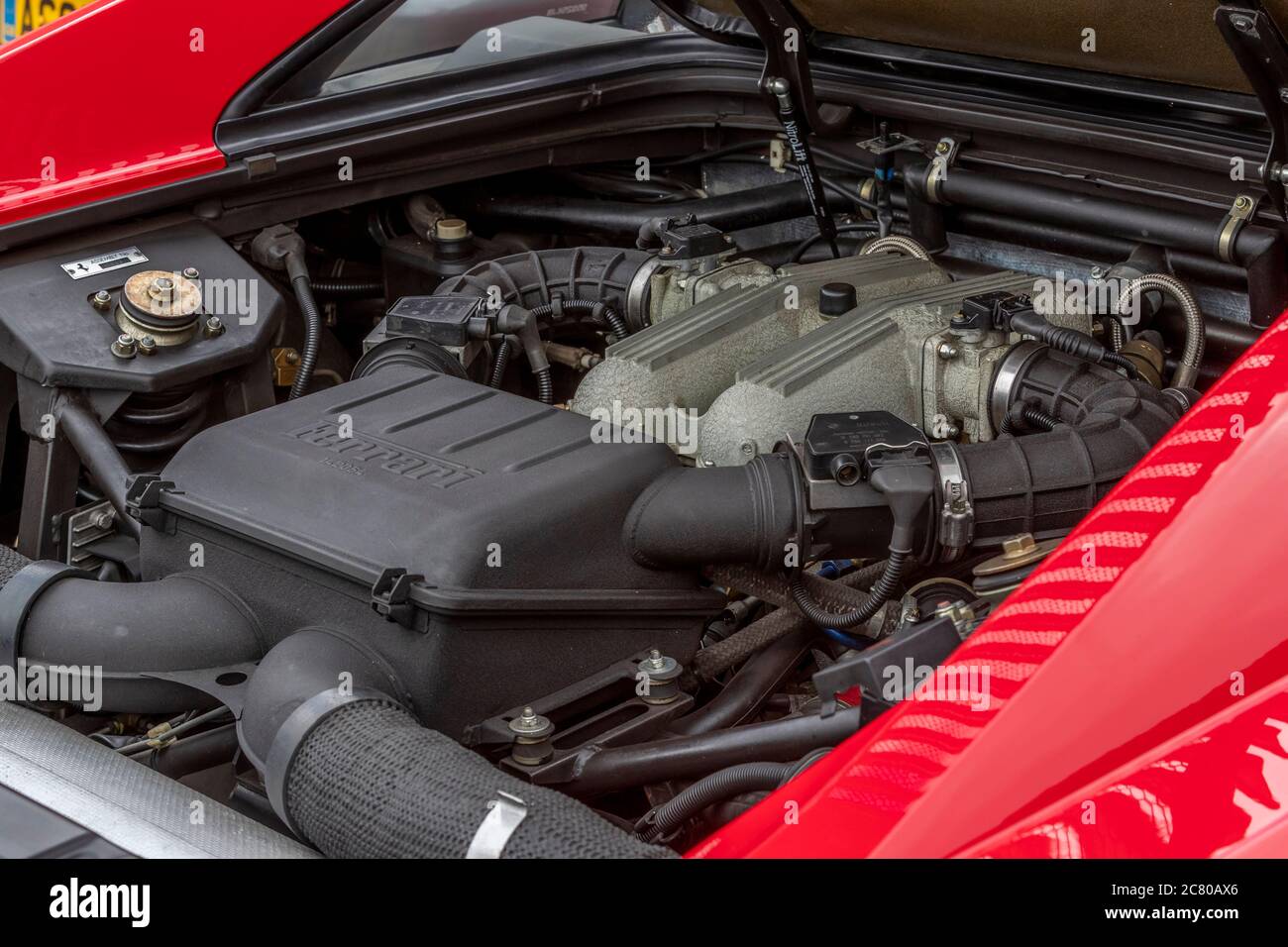 Ferrari 348 TB (Berlinetta) (1993) parked at The Rural Shopping Yard ...