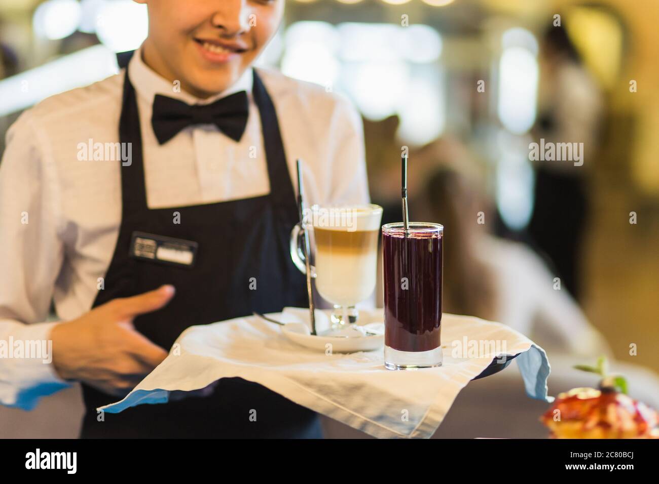 Formal restaurant waiter order hi-res stock photography and images - Alamy