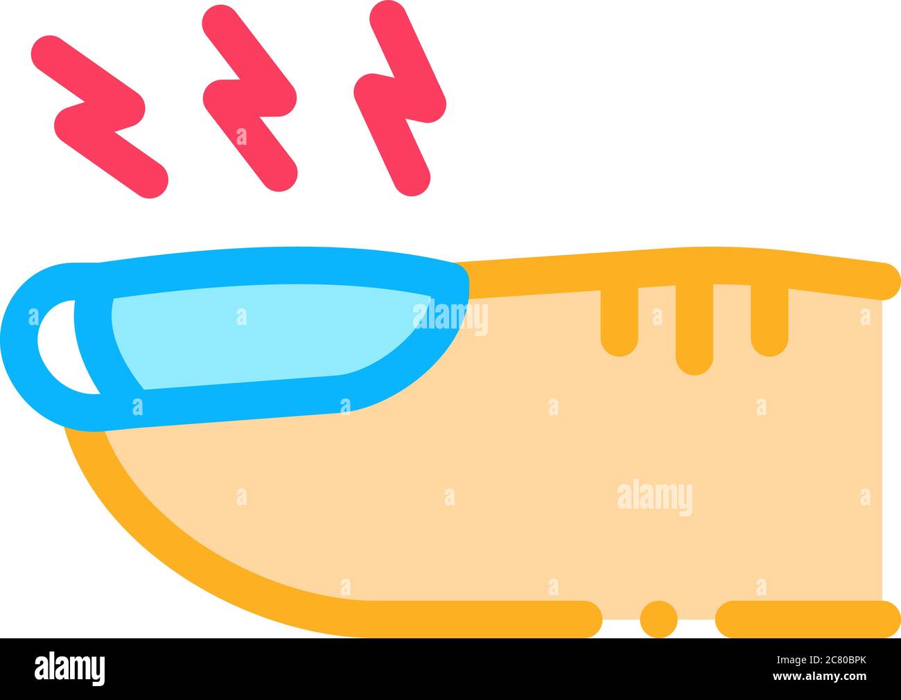 nail disease icon vector outline illustration Stock Vector Image & Art ...