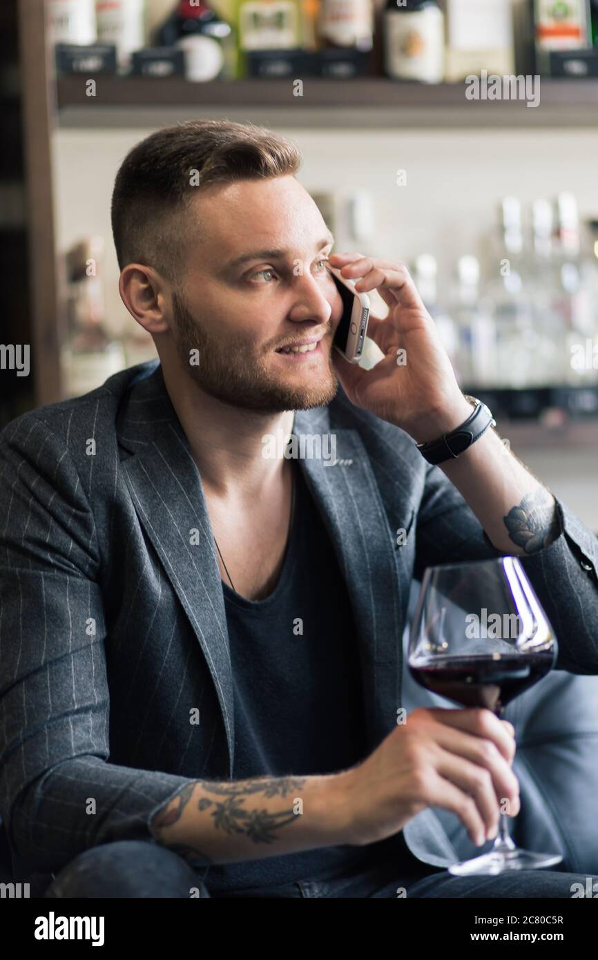 Concept photo of rich people luxury life. Adult successful elegant ...