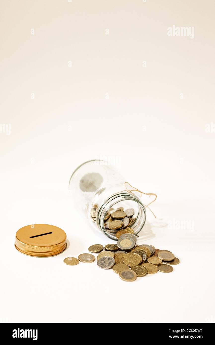 Insert the coins hi-res stock photography and images - Alamy