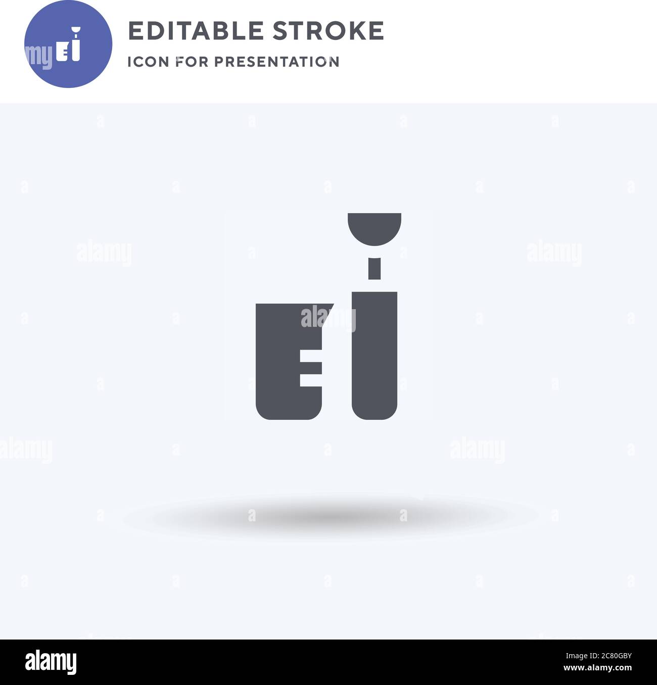 Mixer icon vector, filled flat sign, solid pictogram isolated on white ...