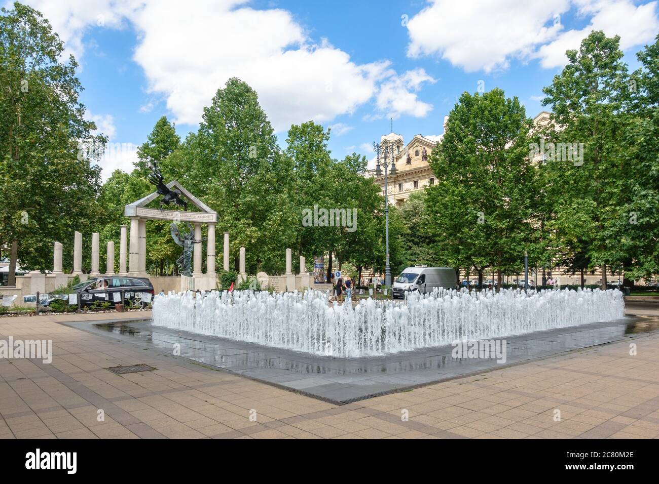 The controversial World War II German occupation memorial on Szabadsag ...