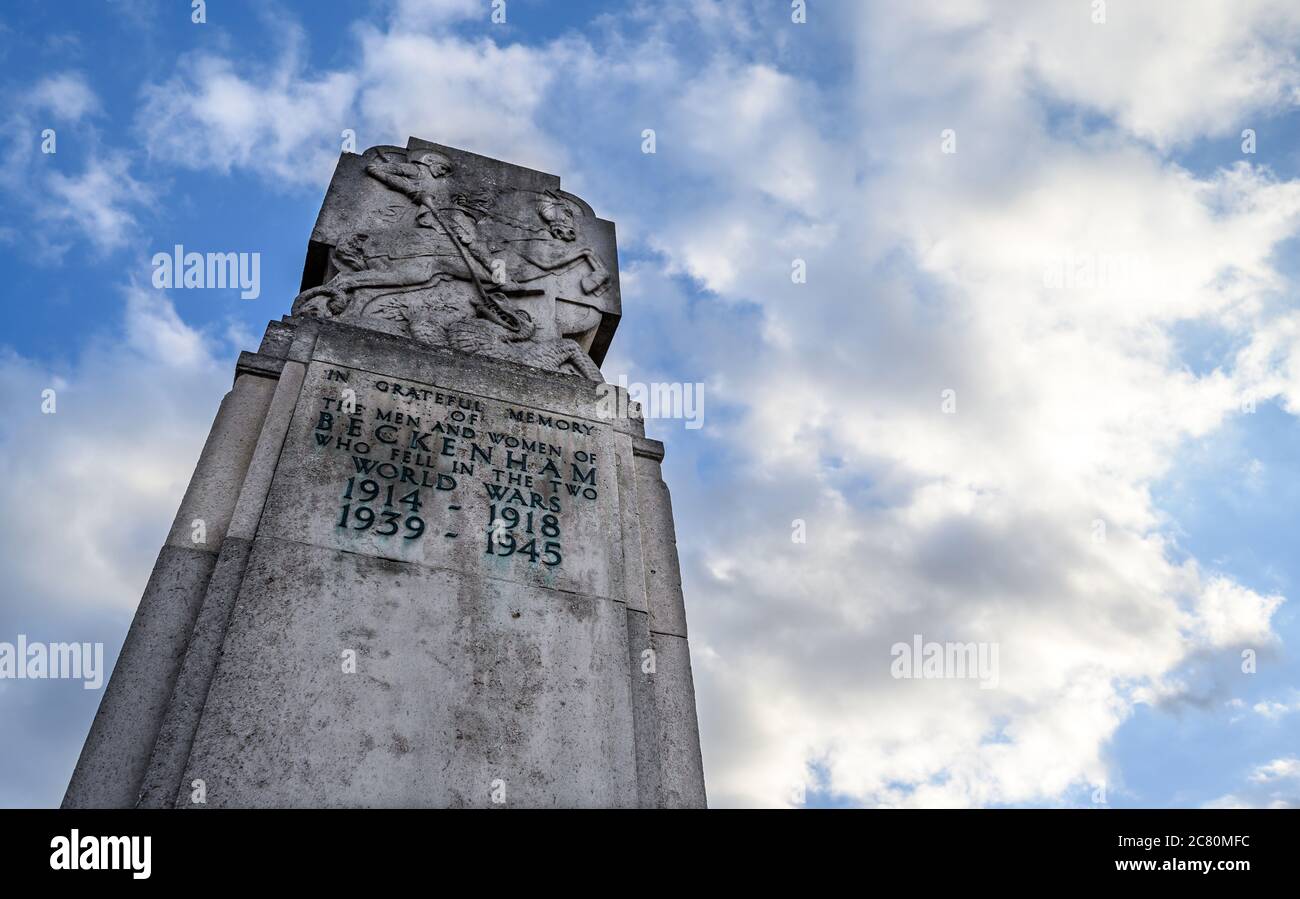 Beckenham war memorial hi-res stock photography and images - Alamy