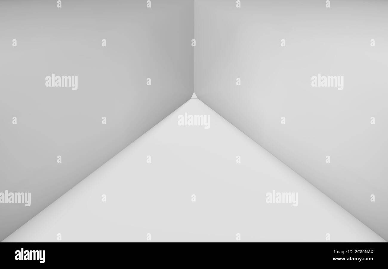 interior of white triangle room texture background Stock Vector Image ...