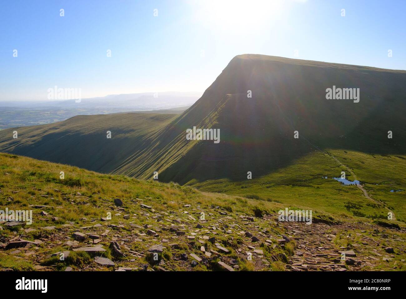 Brecon beacons national park walking route hi-res stock photography and ...