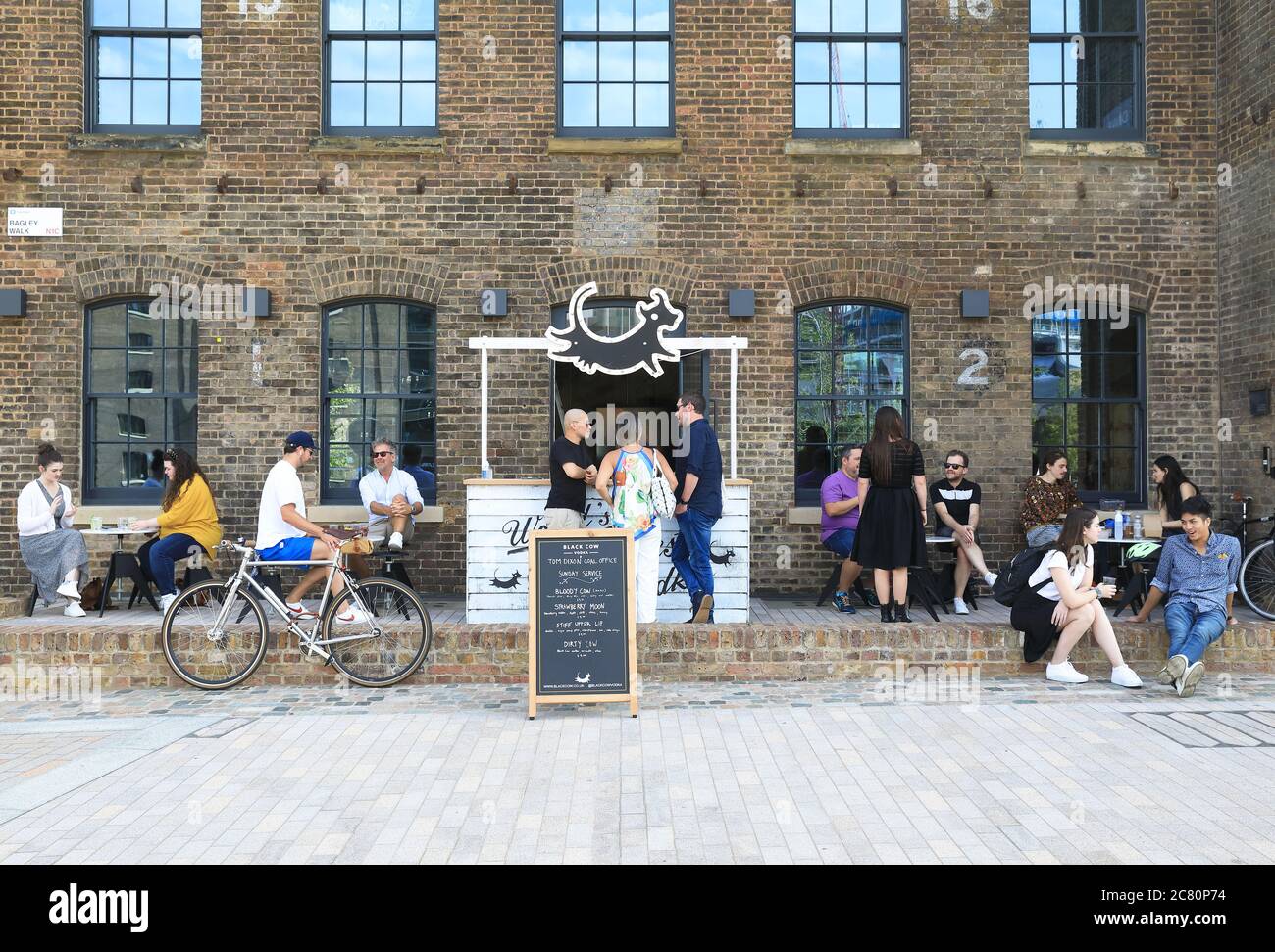 Black Cow at Tom Dixon, selling drinks while complying to social ...