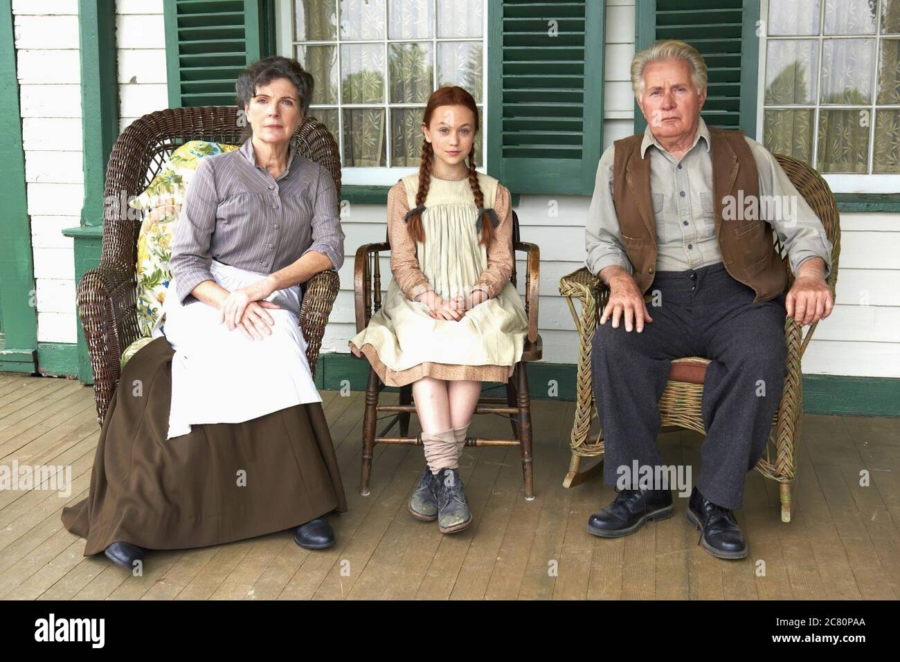 MARTIN SHEEN, ELLA BALLENTINE and SARA BOTSFORD in ANNE OF GREEN GABLES ...