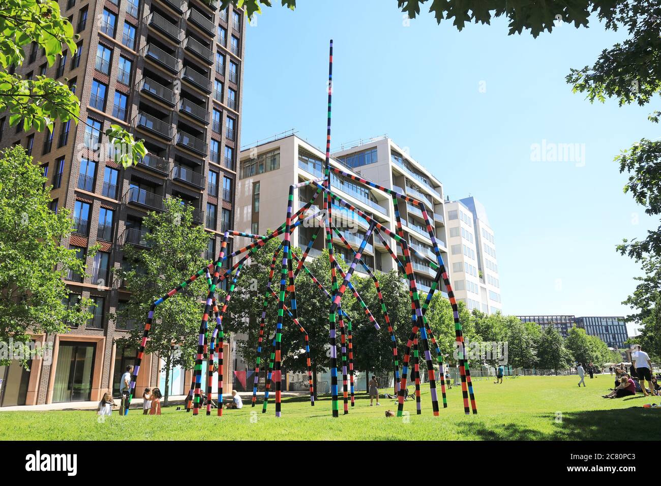 My World And Your World, the new striking & colourful sculpture by Eva ...