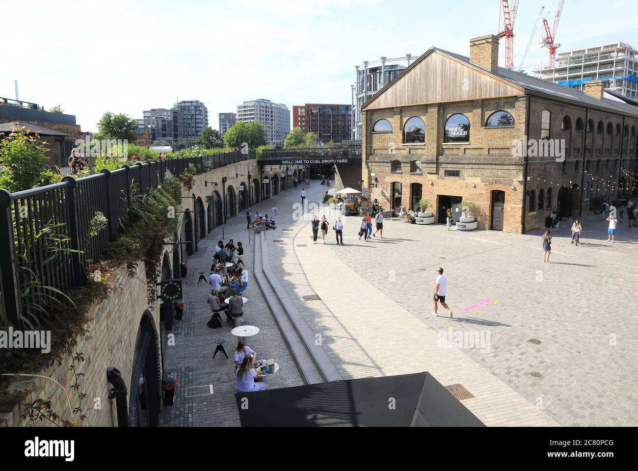 The Coal Office restaurant on Bagley Walk with Covid-safe mesaures in ...