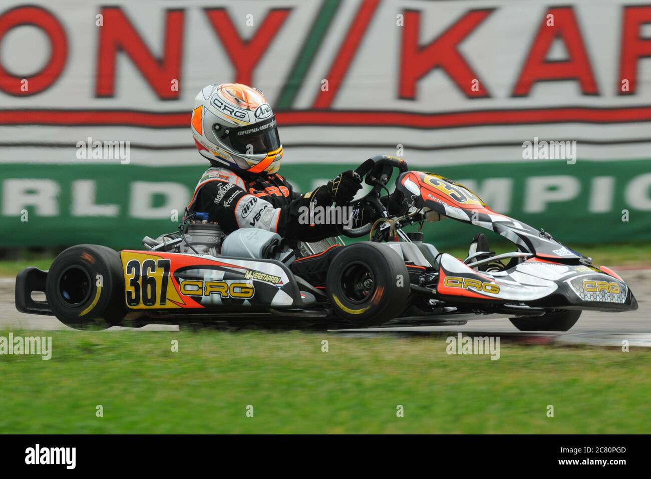 Max Verstappen's junior international karting career Stock Photo - Alamy