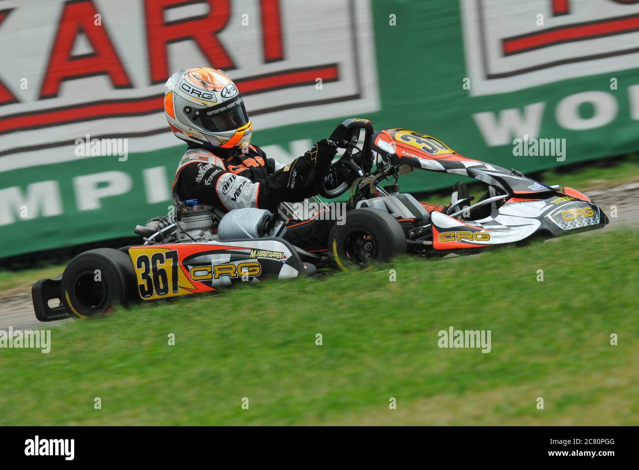 Max Verstappen's junior international karting career Stock Photo - Alamy