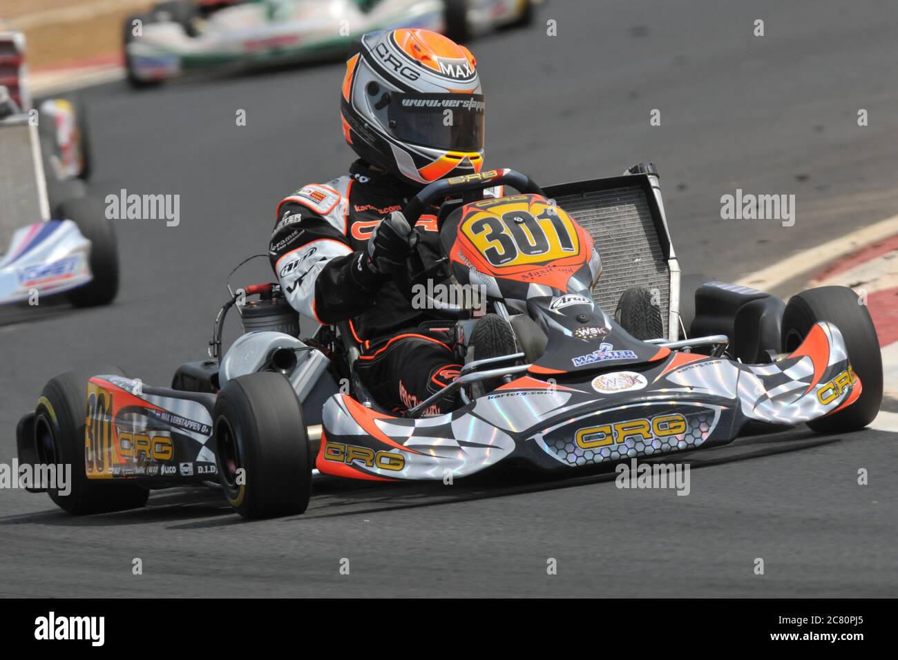 Max Verstappen's junior international karting career Stock Photo - Alamy