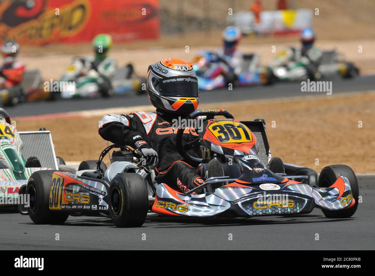 Max Verstappen's junior international karting career Stock Photo - Alamy