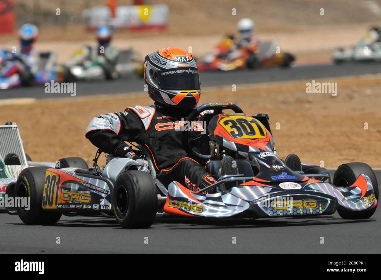 Max Verstappen's junior international karting career Stock Photo - Alamy