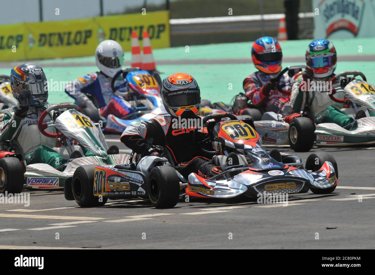 Max Verstappen's junior international karting career Stock Photo - Alamy