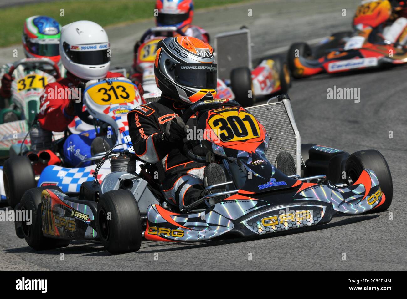 Max Verstappen's junior international karting career Stock Photo - Alamy
