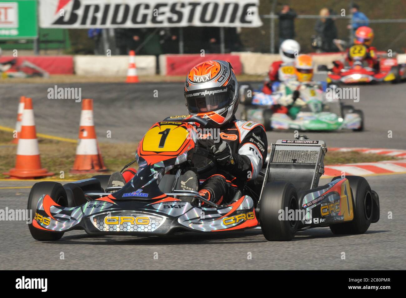 Max Verstappen's junior international karting career Stock Photo - Alamy