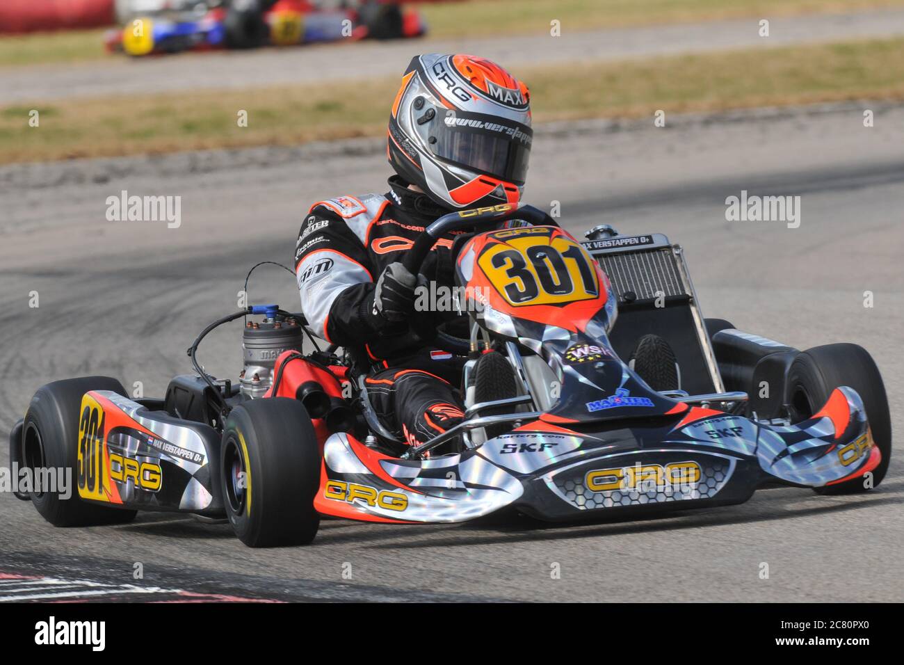 Max Verstappen's junior international karting career Stock Photo - Alamy