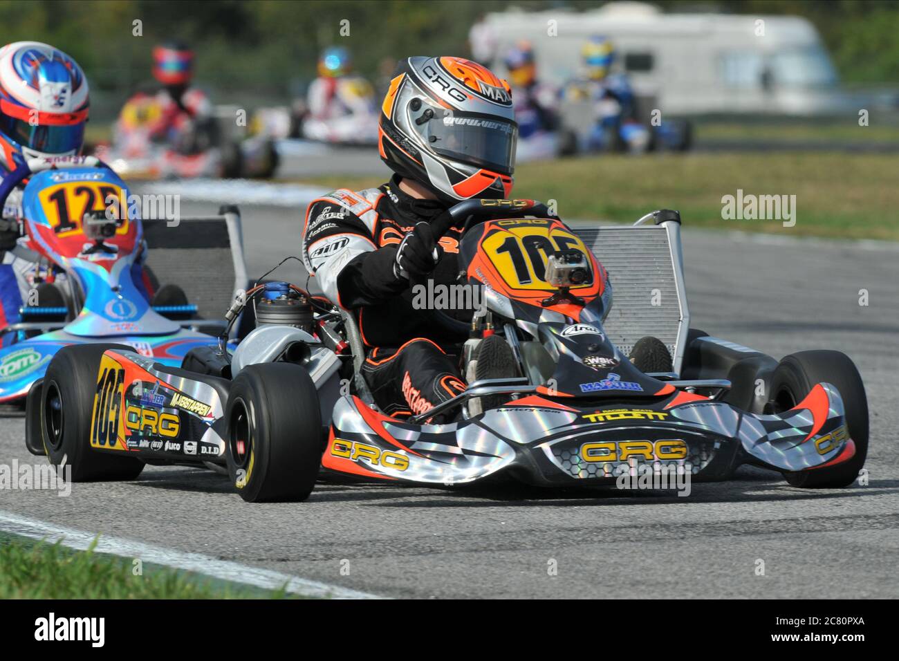 Max Verstappen's junior international karting career Stock Photo - Alamy
