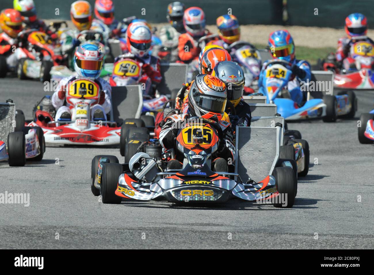 Max Verstappen's junior international karting career Stock Photo - Alamy