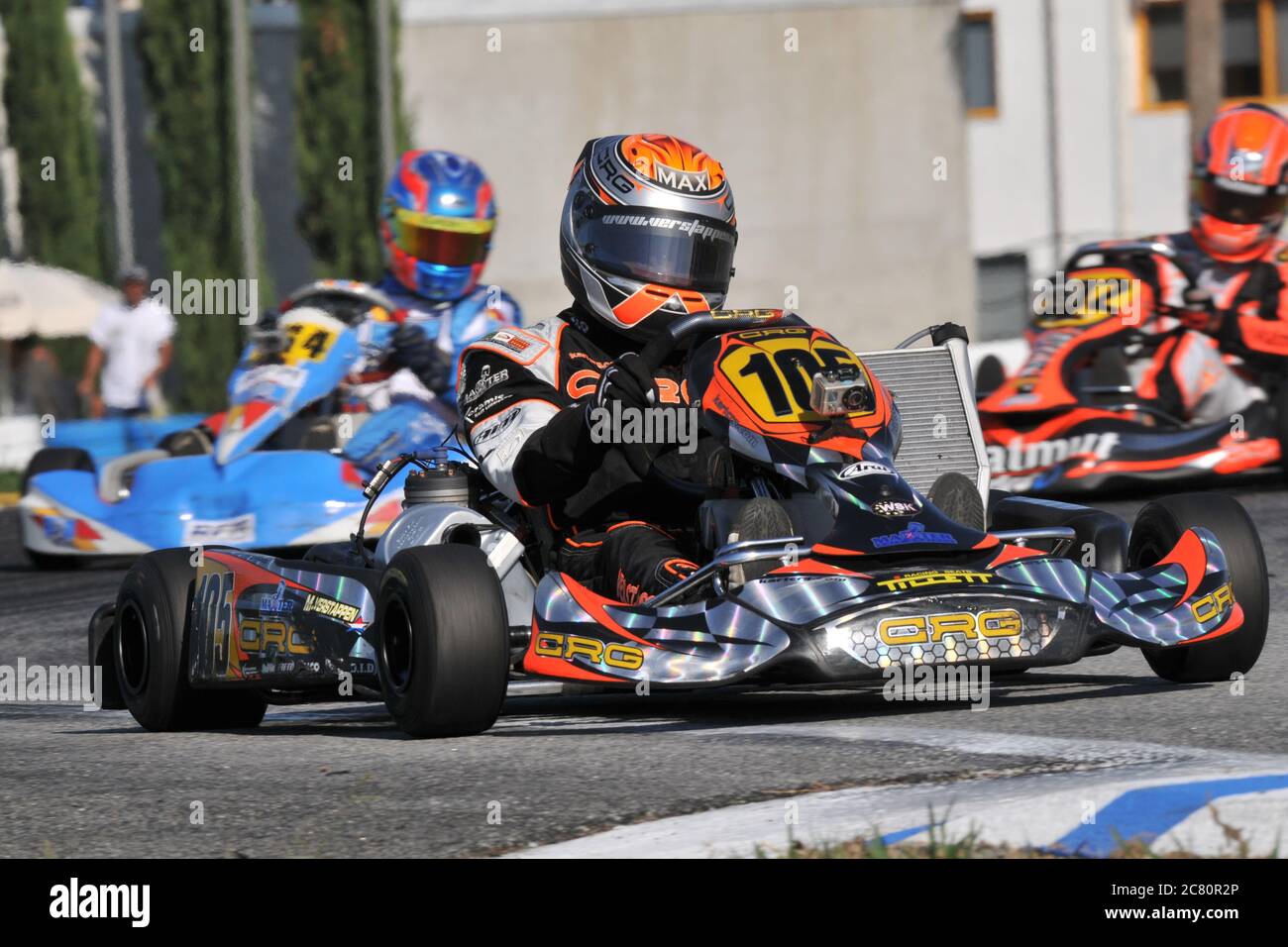 Max Verstappen's junior international karting career Stock Photo - Alamy