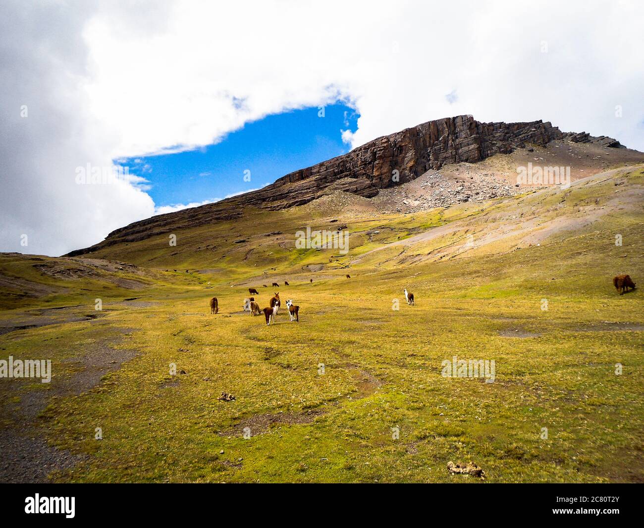 beautiful view from Tunari trail in Cochabamba, Bolivia Stock Photo - Alamy