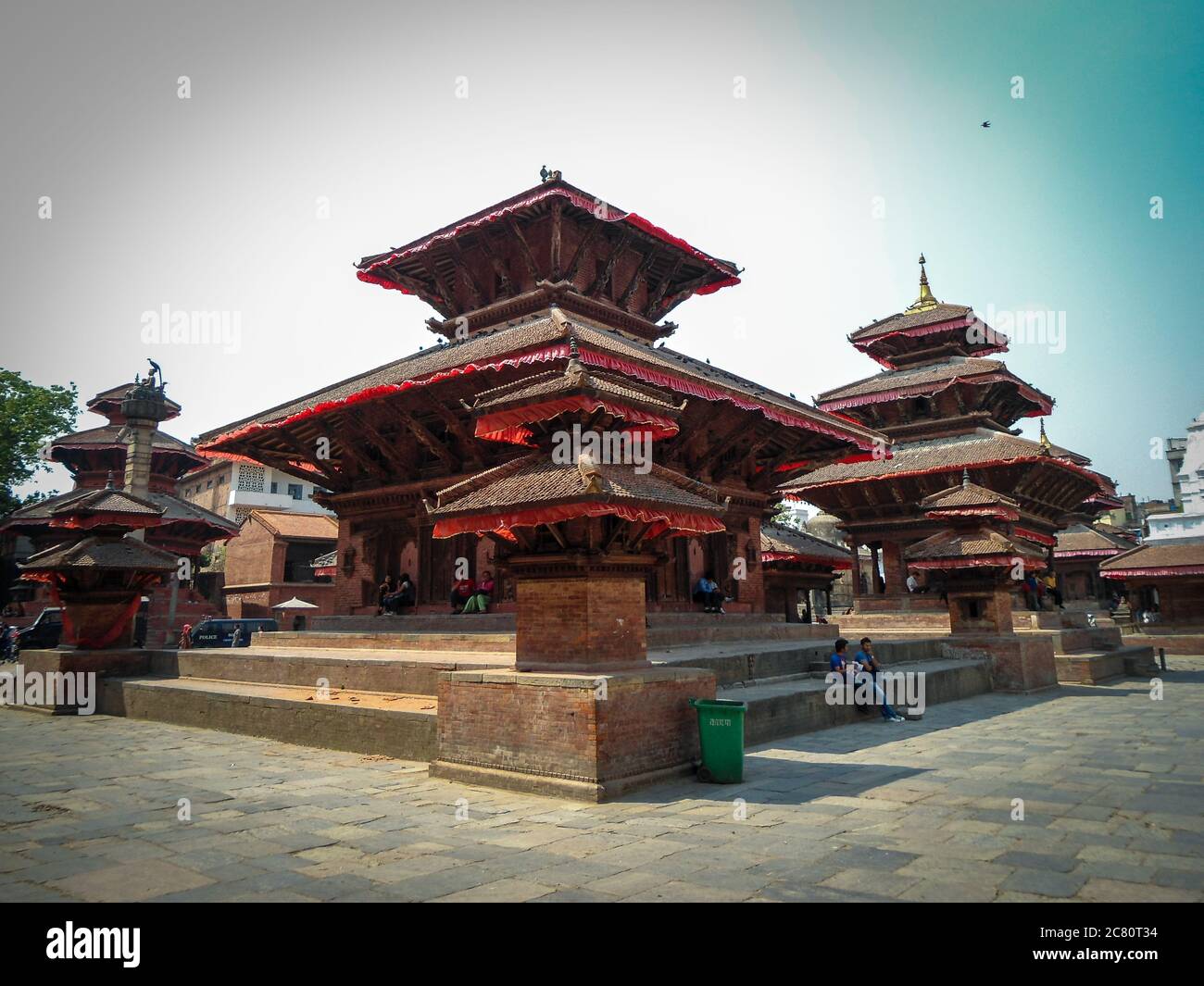 Darbar square temple hi-res stock photography and images - Alamy