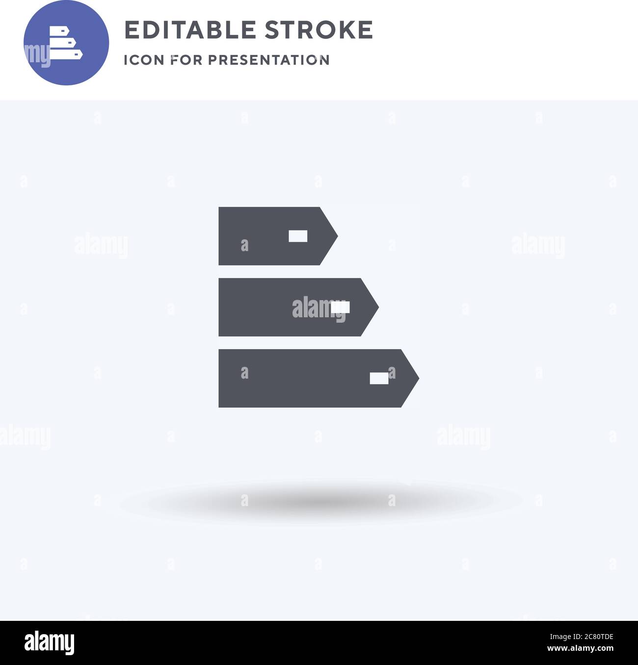 Energy Class icon vector, filled flat sign, solid pictogram isolated on ...