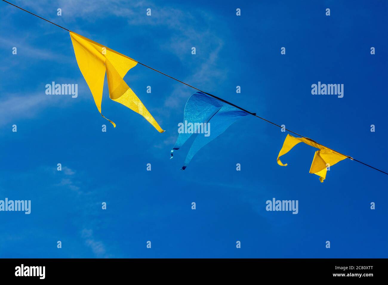 Hanging pennants hi-res stock photography and images - Alamy