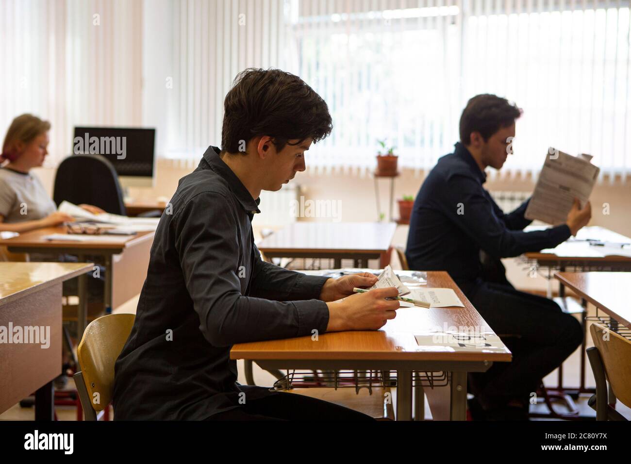 Exam state hi-res stock photography and images - Alamy