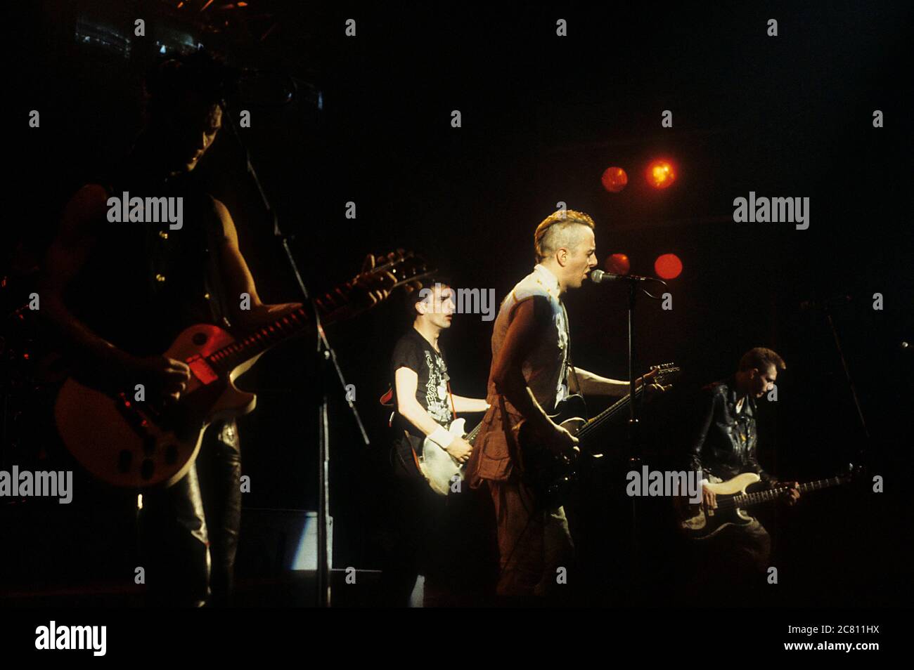 Vince White, Nick Sheppard, Joe Strummer and Paul Simonon from The ...