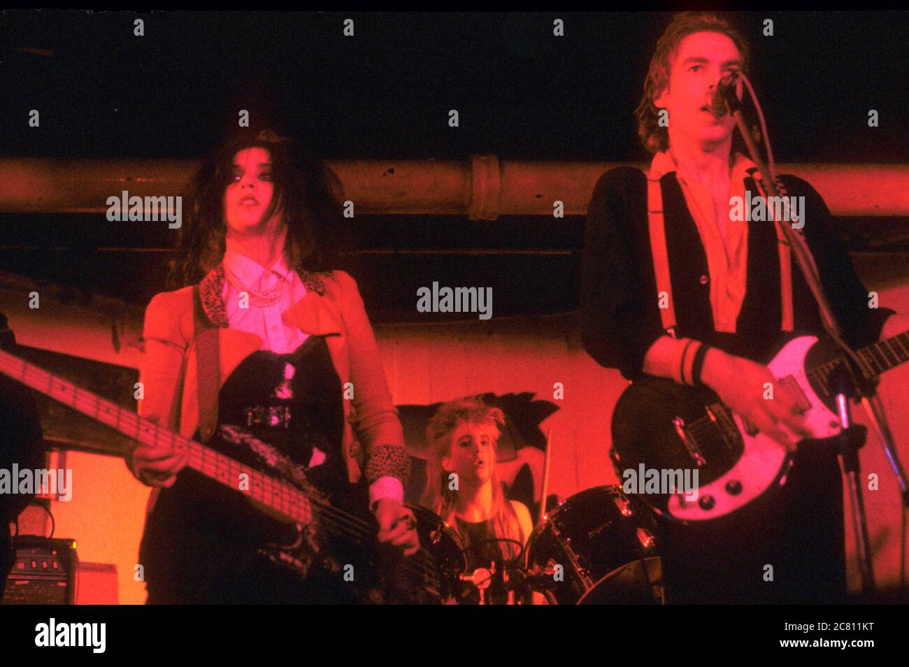 Sophie Chery, Linzi Light and Hamish McDonald from Sexbeat live at the ...