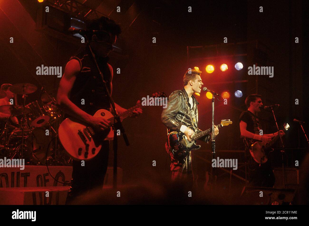 Pete Howard, Vince White, Paul Simonon and Nick Sheppard of The Clash ...